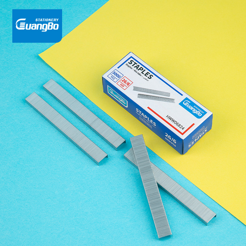 26/6 STAPLES, 5000PCS/BOX | Soho Consolidated Corp.