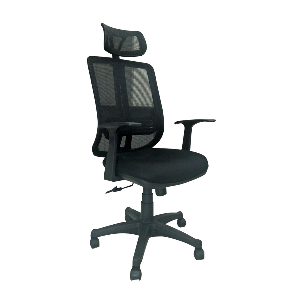 DAVAO MESH CHAIR W/ TILT & LOCK, T ARMREST, 350MM NYLON BASE | Soho ...