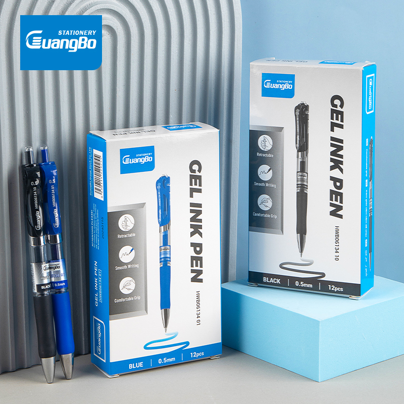 RETRACTABLE GEL PEN, 0.5MM | Soho Consolidated Corp.